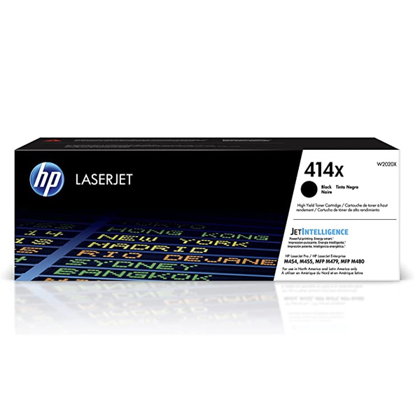 Tóner Hp W2020X (414x) Negro Original 7,500 págs - F2 STORE